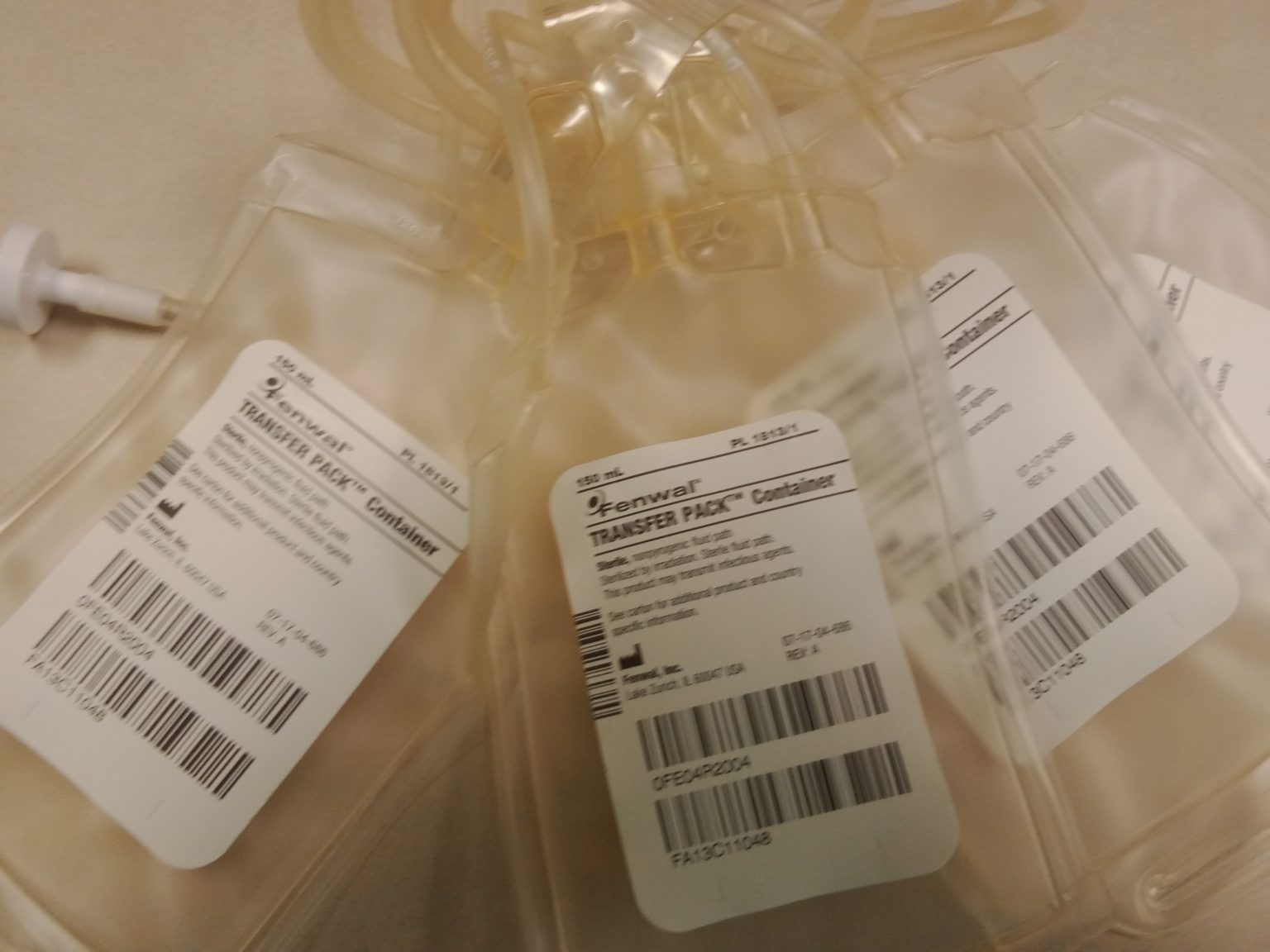 Transfer Pack container | coupler - bloodbankdepot